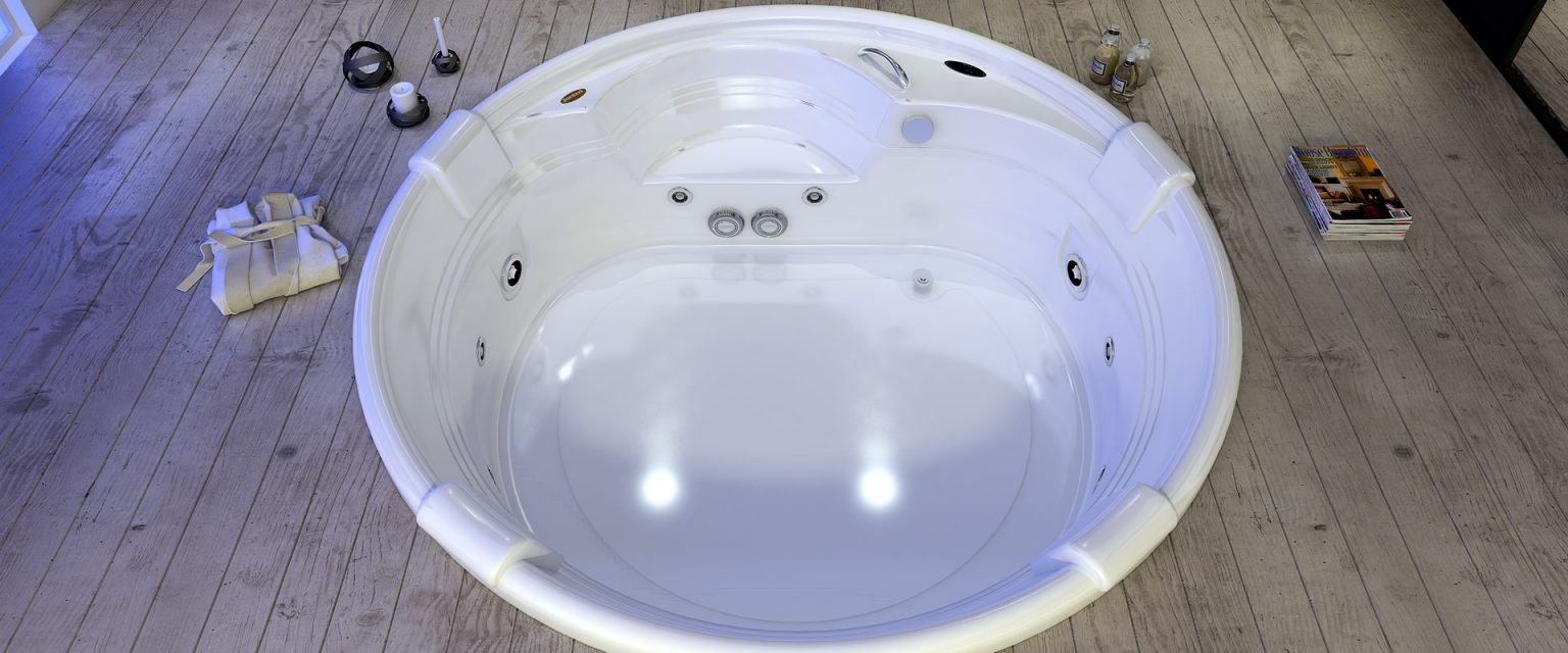 Bañera con Hidromasajes Jacuzzi® Carina Dupla